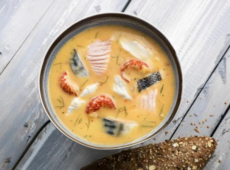 Romige Vissoep Recept met Zeevruchten | Nestlé Professional